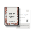 Bless This Lent - Kate Bowler